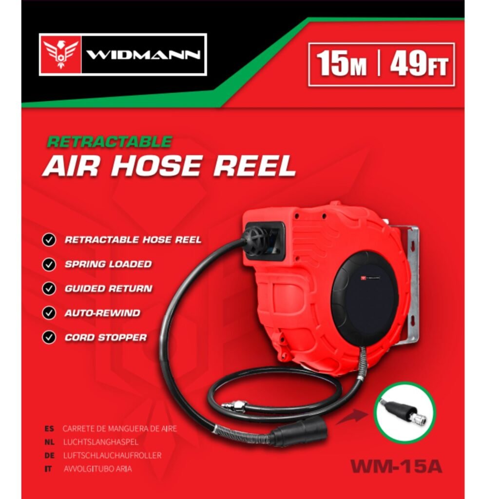 WIDMANN WM-15A air hose reel - Widmann Pro